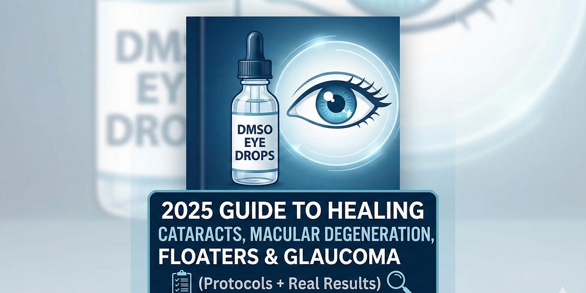 DMSO Eye Drops: 2025 Guide to Healing Cataracts, Macular Degeneration ...