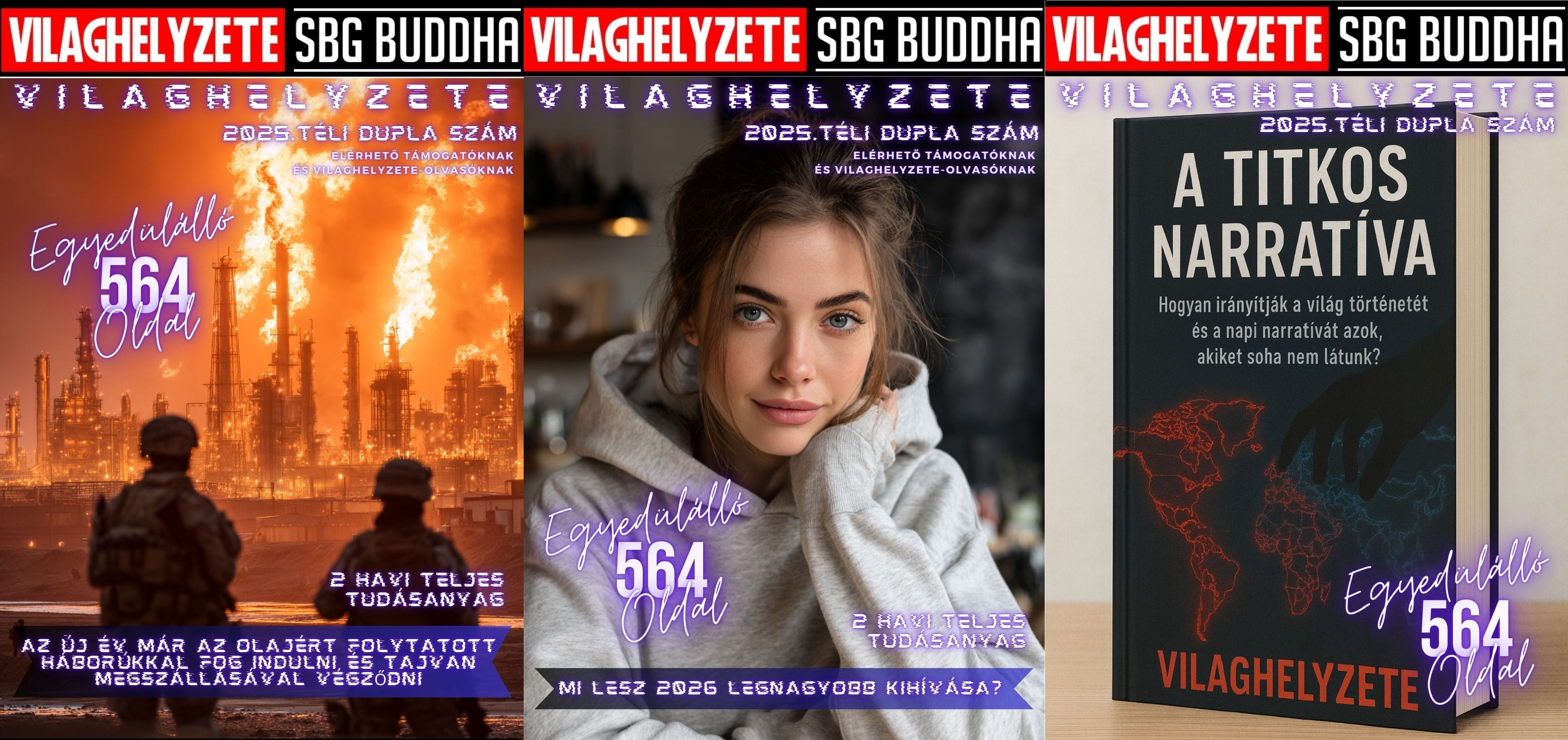 📌 MEGJELENT! A VilagHelyzete Könyvújság 2025.TÉLI DUPLA Száma 564 ...