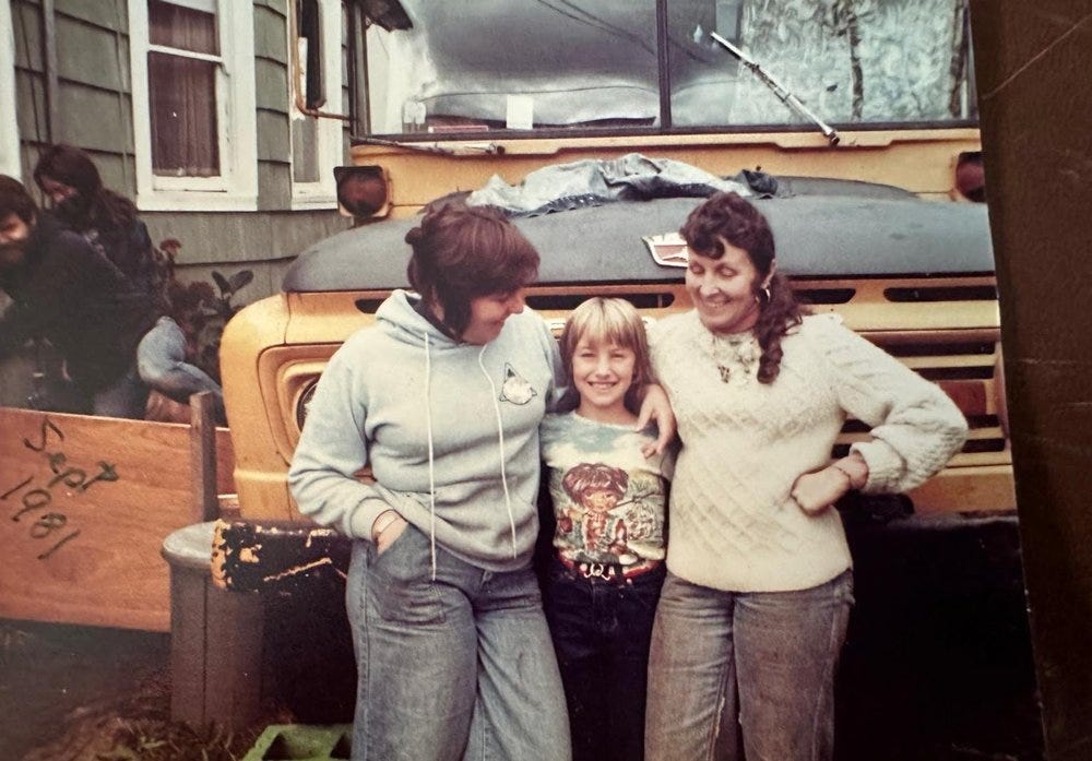 My Year of School Bus Life - by Arwynne O'Neill - Ms. Pink