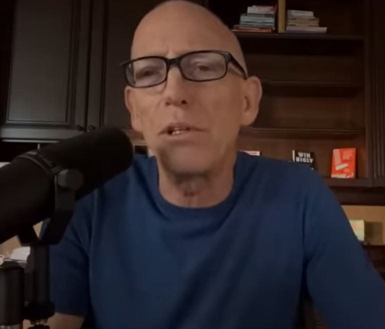 Scott Adams losing use of his hands: Turns over Dilbert drawing to his ...