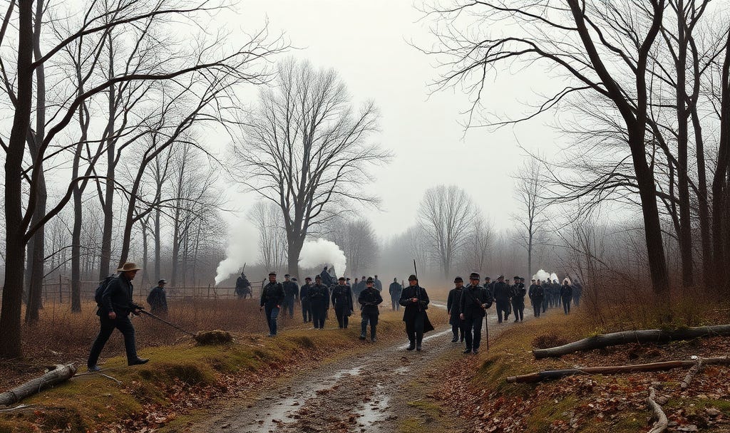 Upham Brook, Spring 1864: A Civil War Narrative