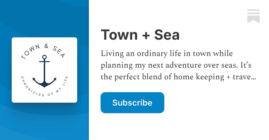Town + Sea | Toni Hammersley | Substack