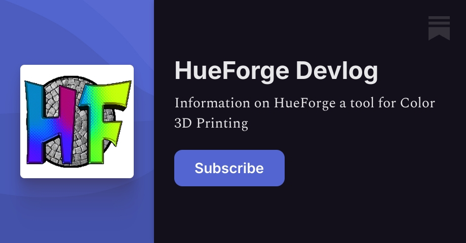 HueForge Devlog | Horn & Rhode | Substack