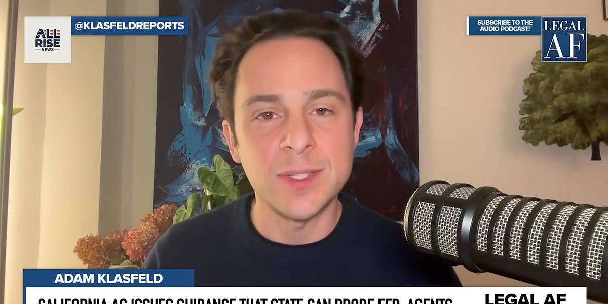 California Puts Trump DOJ & ICE on Notice