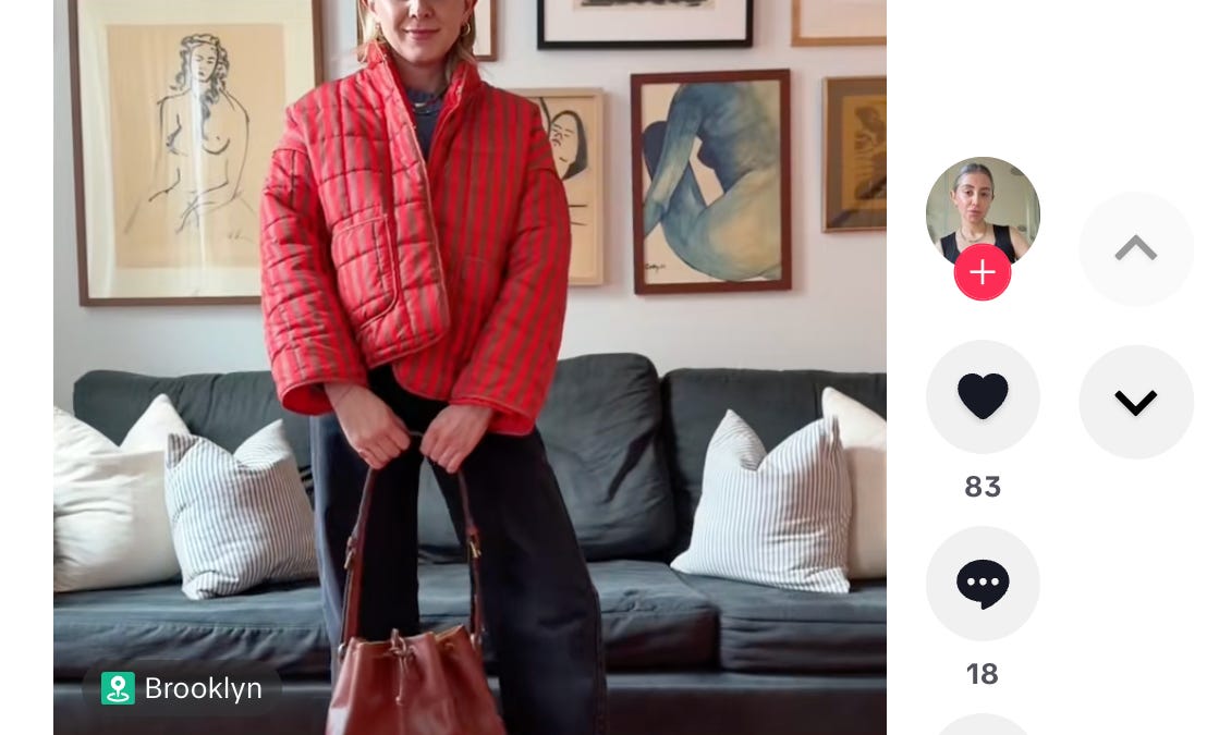 I had an existential crisis over tiktok shop