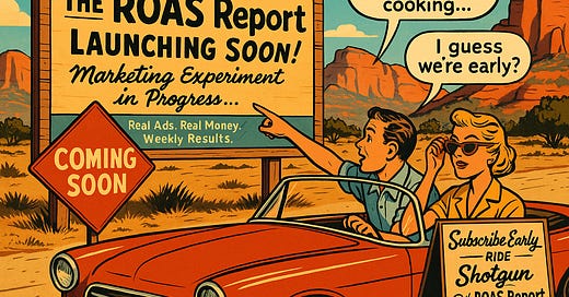 The ROAS Report | James Grandstaff | Substack
