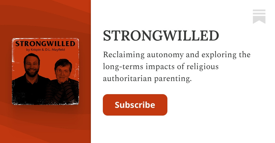 STRONGWILLED | Krispin Mayfield | Substack