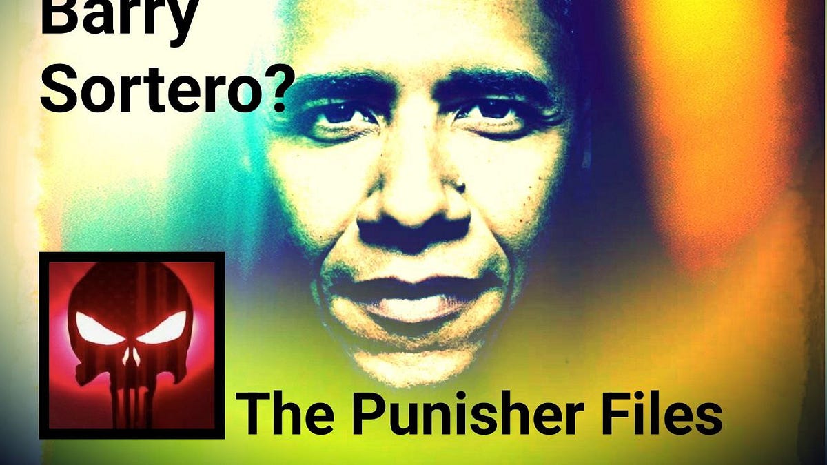 The Punisher Files: Who is Barry Soetoro? Part 1