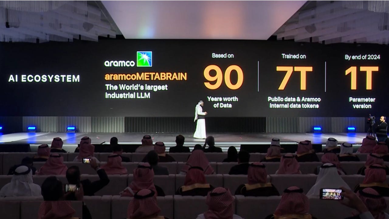 Aramco launches world's largest industrial LLM!
