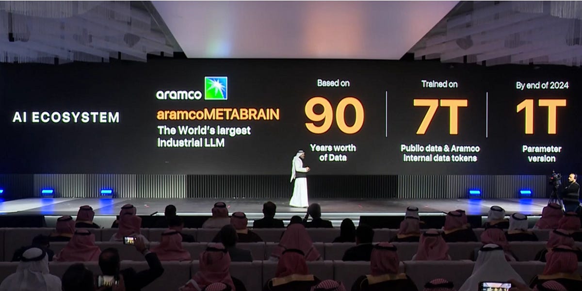 Aramco launches world's largest industrial LLM!