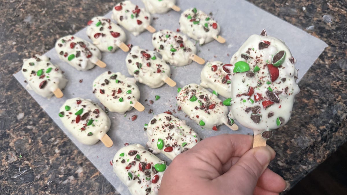 Christmas Kitchen Sink Cake Pops - Cake by Kaity