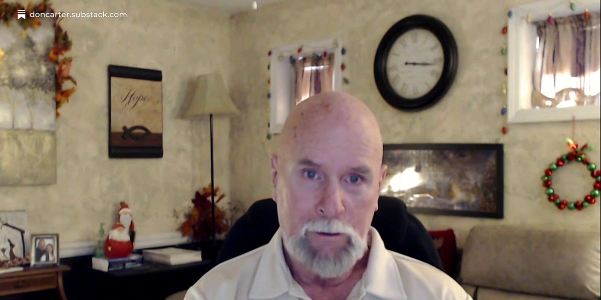 Live with Don Carter MSW, LCSW - by Don Carter MSW, LCSW