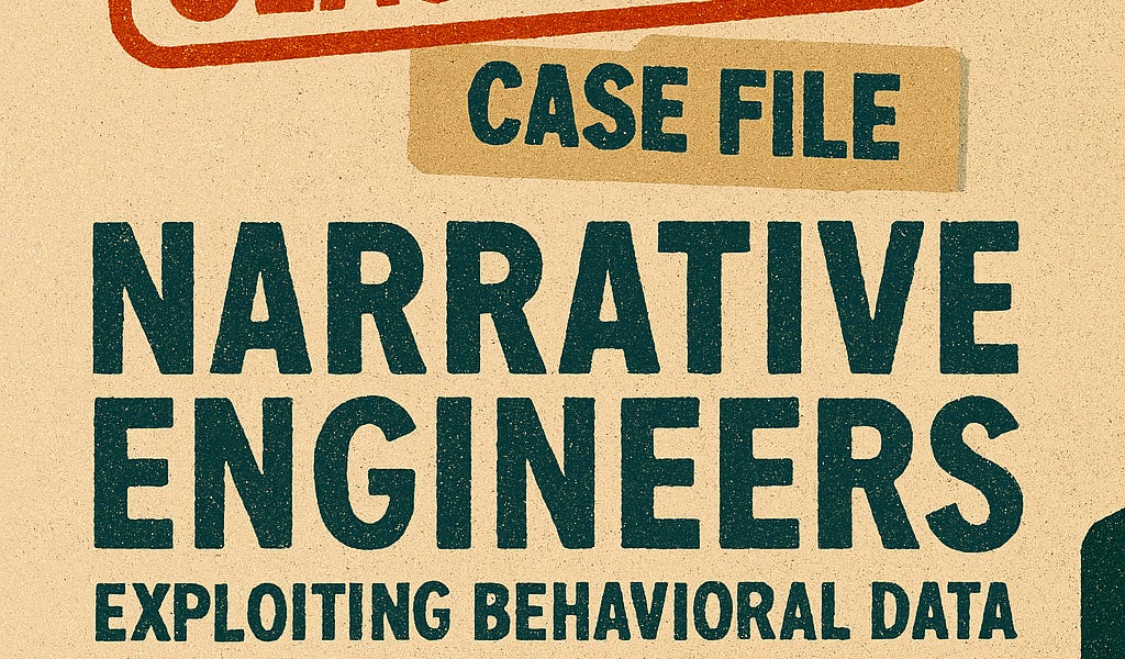 🧠 Narrative Engineers: - by Steven Leroy Rawding Jr