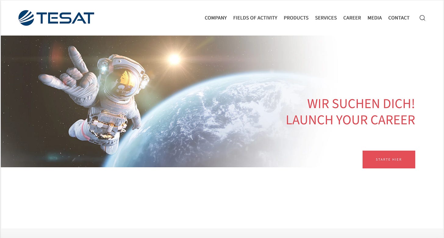 Tesat-Spacecom: European Leader in Space-Based Optical Communications