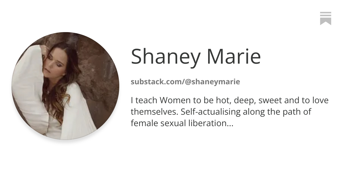 Shaney Marie | Substack