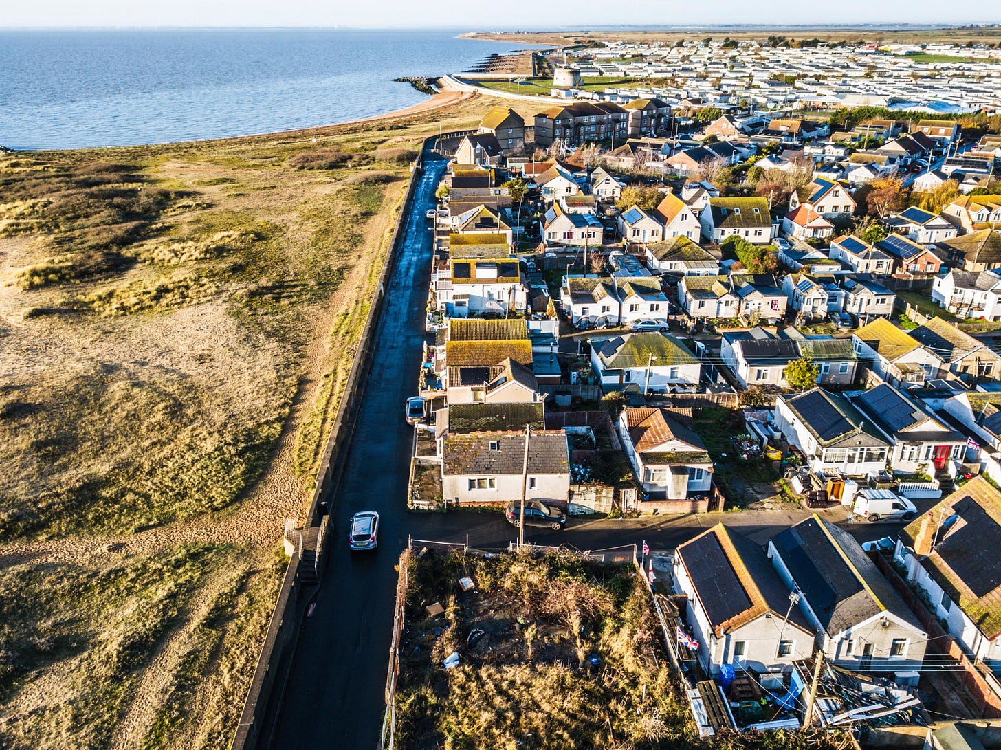On the Road in Jaywick, England's Poorest Village: A Happy Sad Place