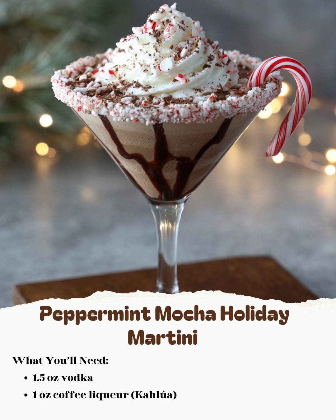 Creamy Peppermint Mocha Martini: The Ultimate Festive Dessert Cocktail