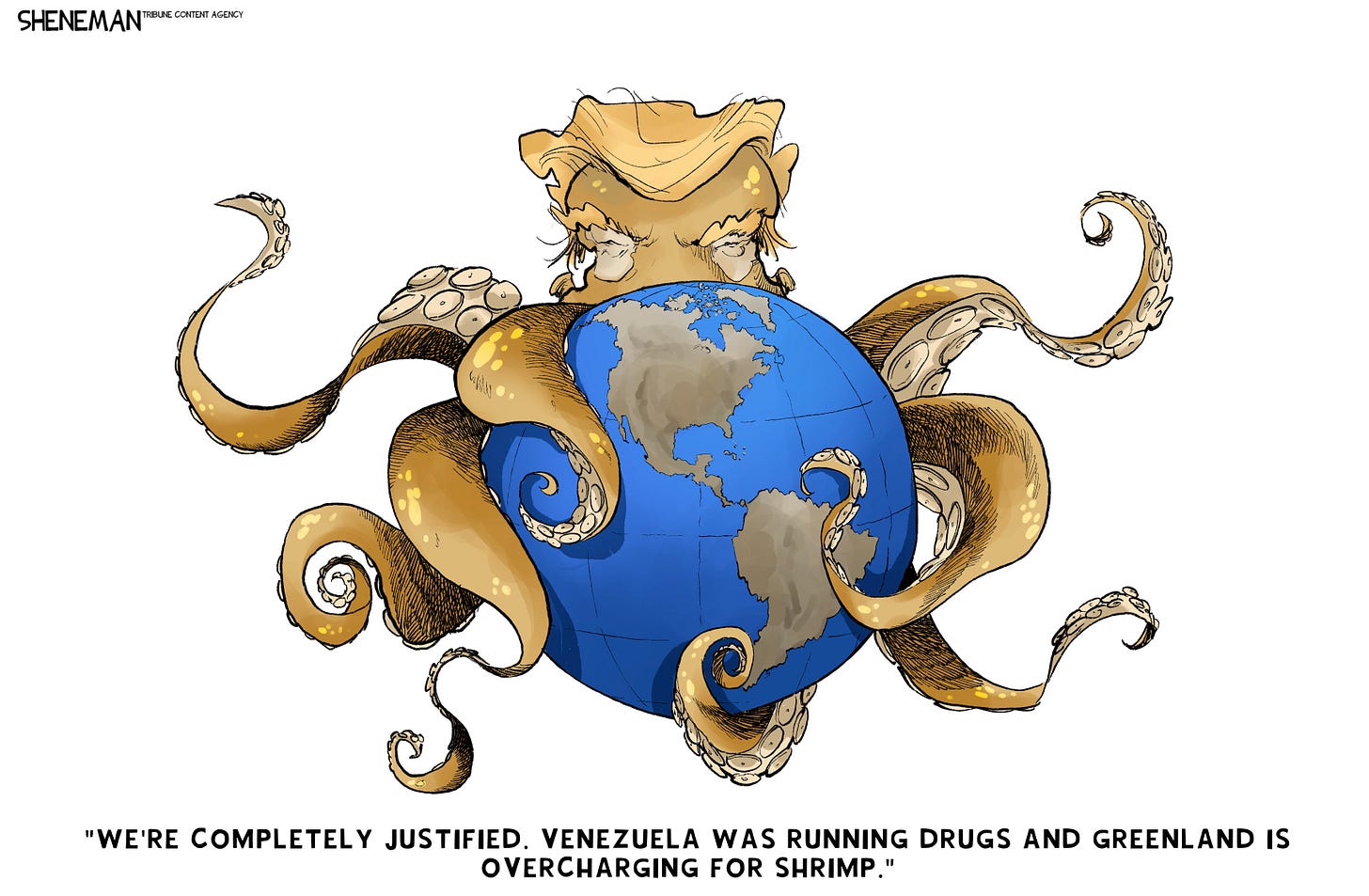 Grab ‘em by the border : Today’s cartoon & column