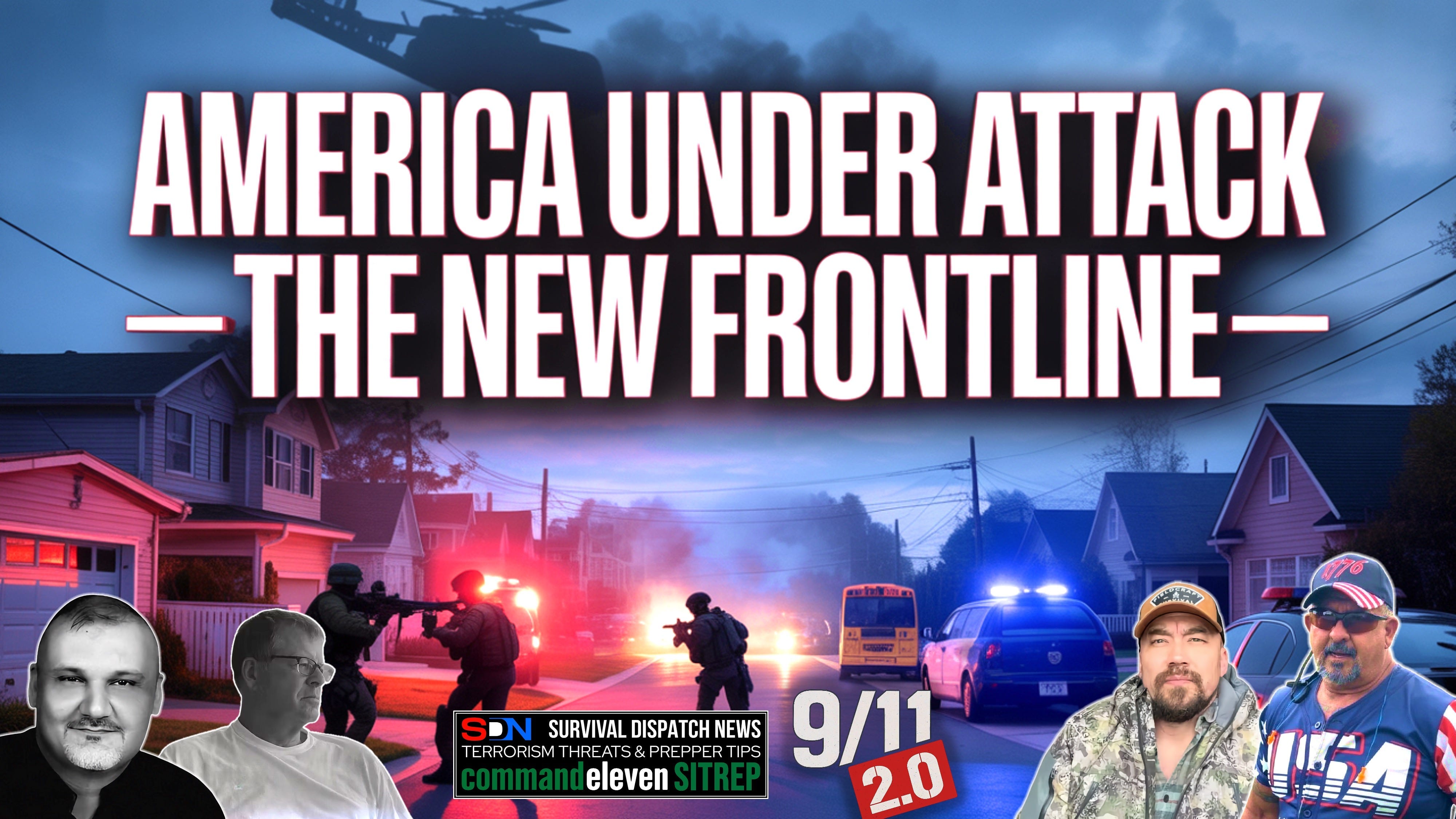 Unleashing Hybrid Horror - Coordinated Attacks Ravage U.S. Suburbs ...