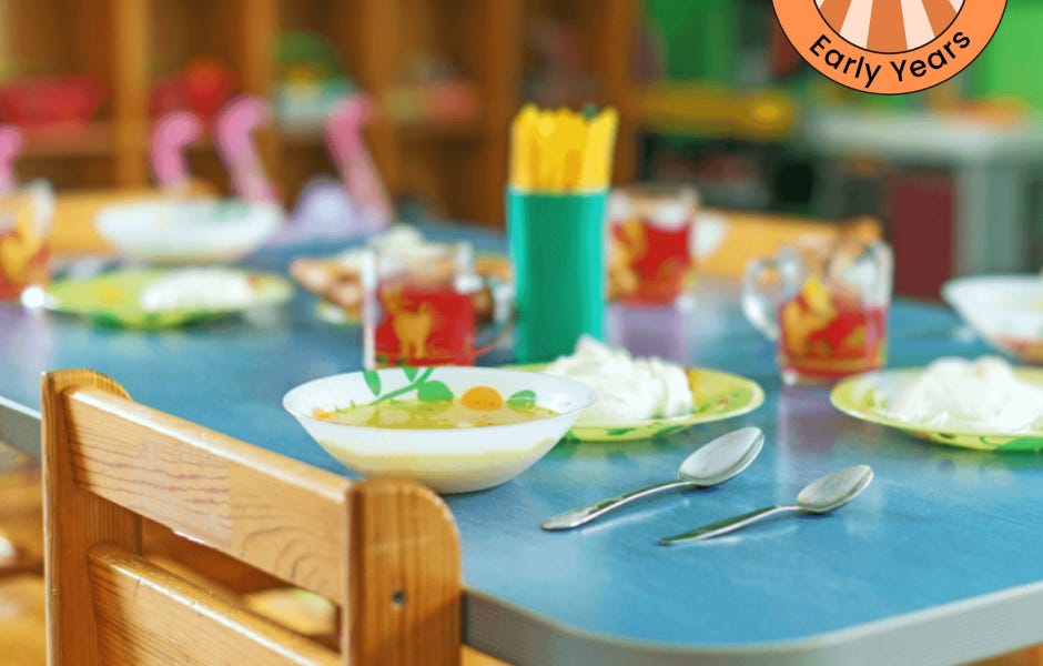 EYFS Update 2025: Mealtimes and Safe Eating