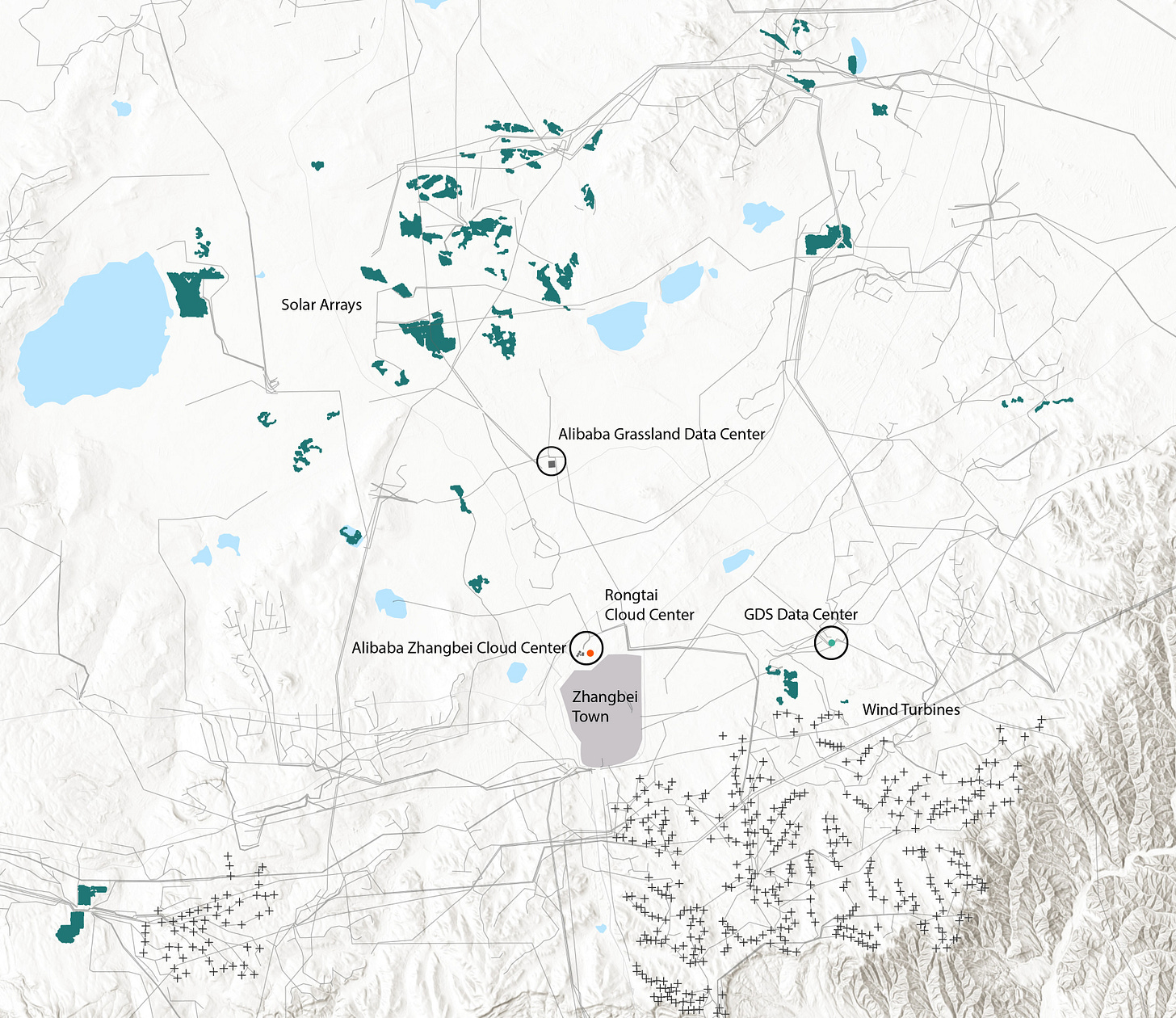 Mapping China's inland data centers - by Andrew Stokols