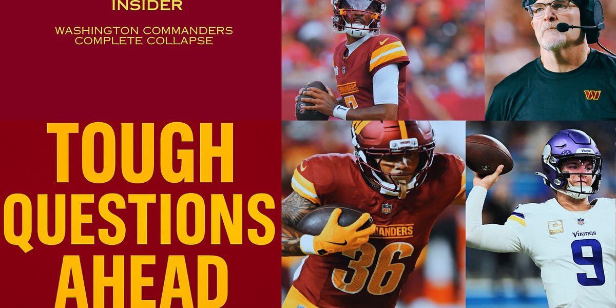 Rock Bottom? Commanders Shut Out 31–0 by Vikings