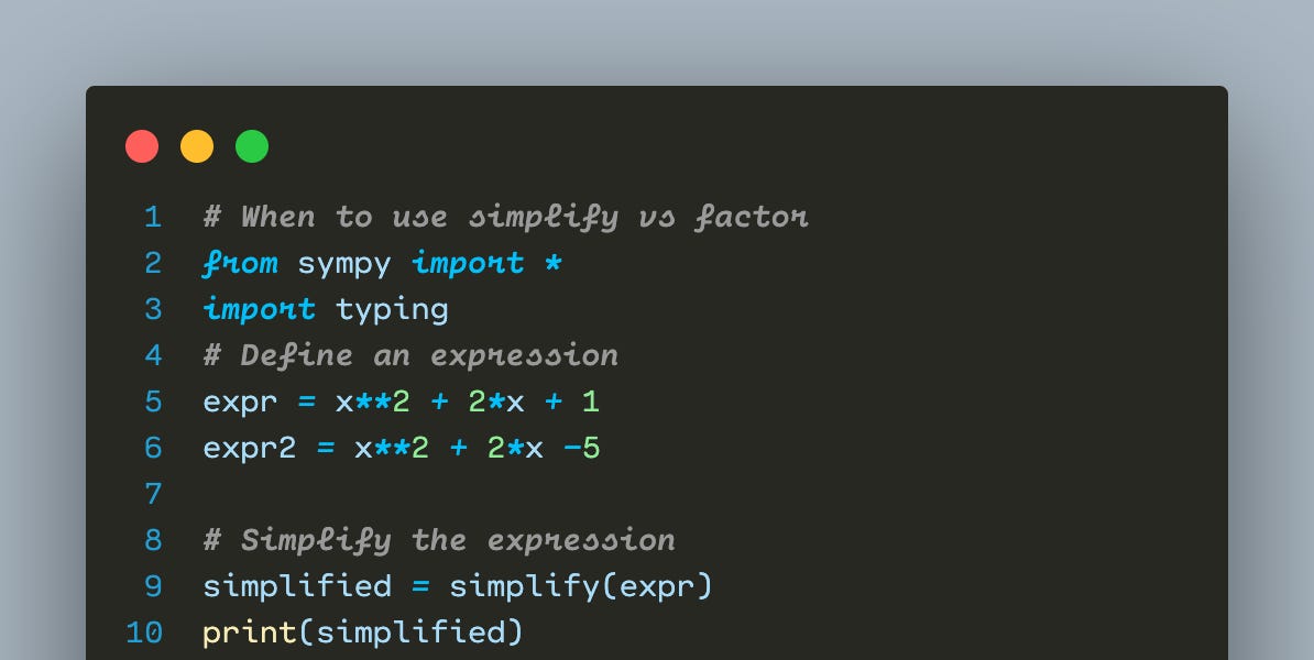 An Introduction to SymPy: A Python Library for Symbolic Mathematics