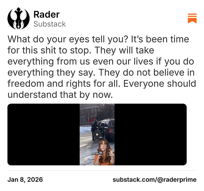 Rader (@raderprime): "If this is the new face of Domestic Terror. Well ...