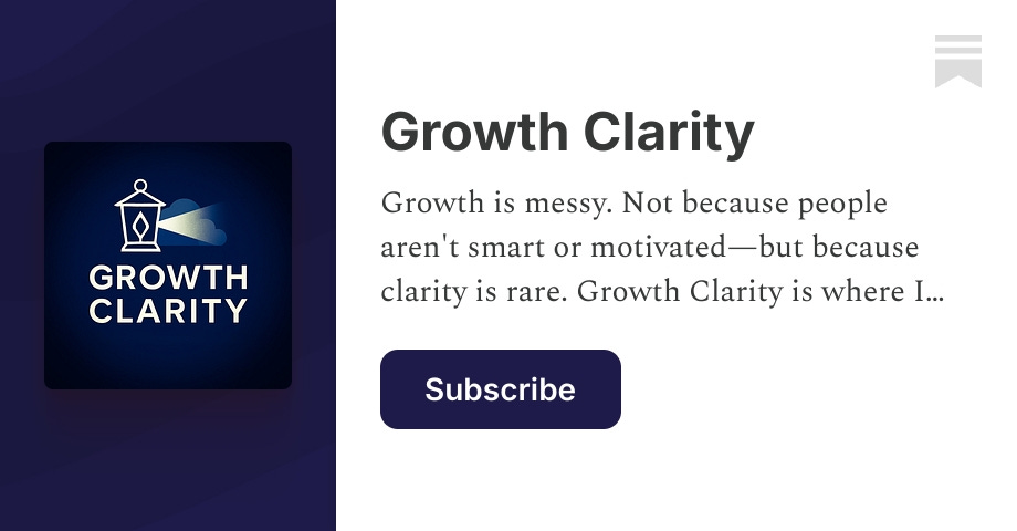Growth Clarity | Doug Thede | Substack