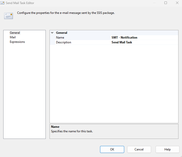 Using a Send Mail Task to Send out Notifications in SSIS
