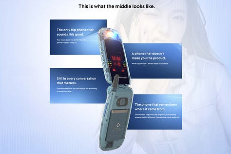 Commodore Callback is a retro flip phone inspired by the classic console