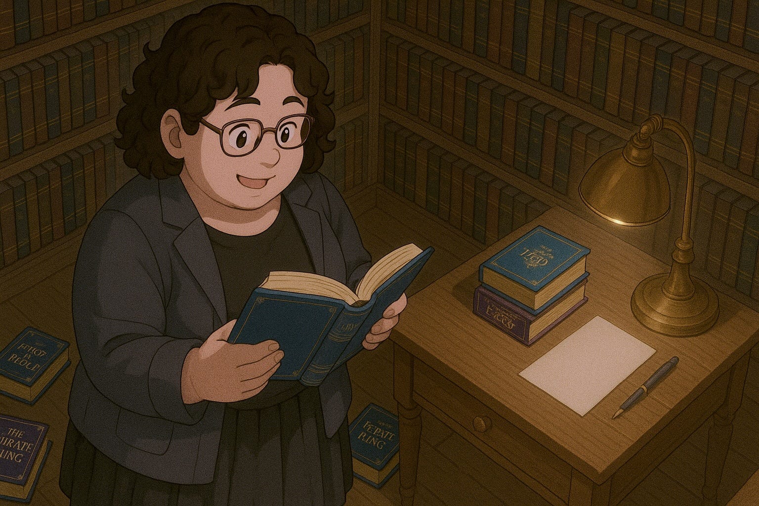 The Book Hoarder’s Curse - Father Roderick