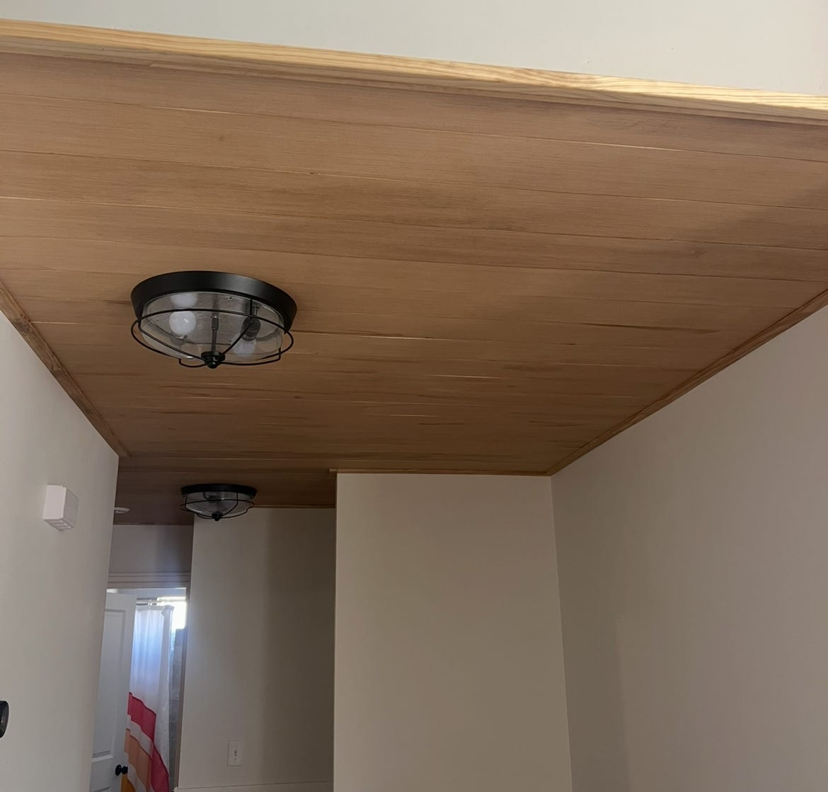 How We Installed Wood Plank Ceilings (And Why I'd Do It Again)
