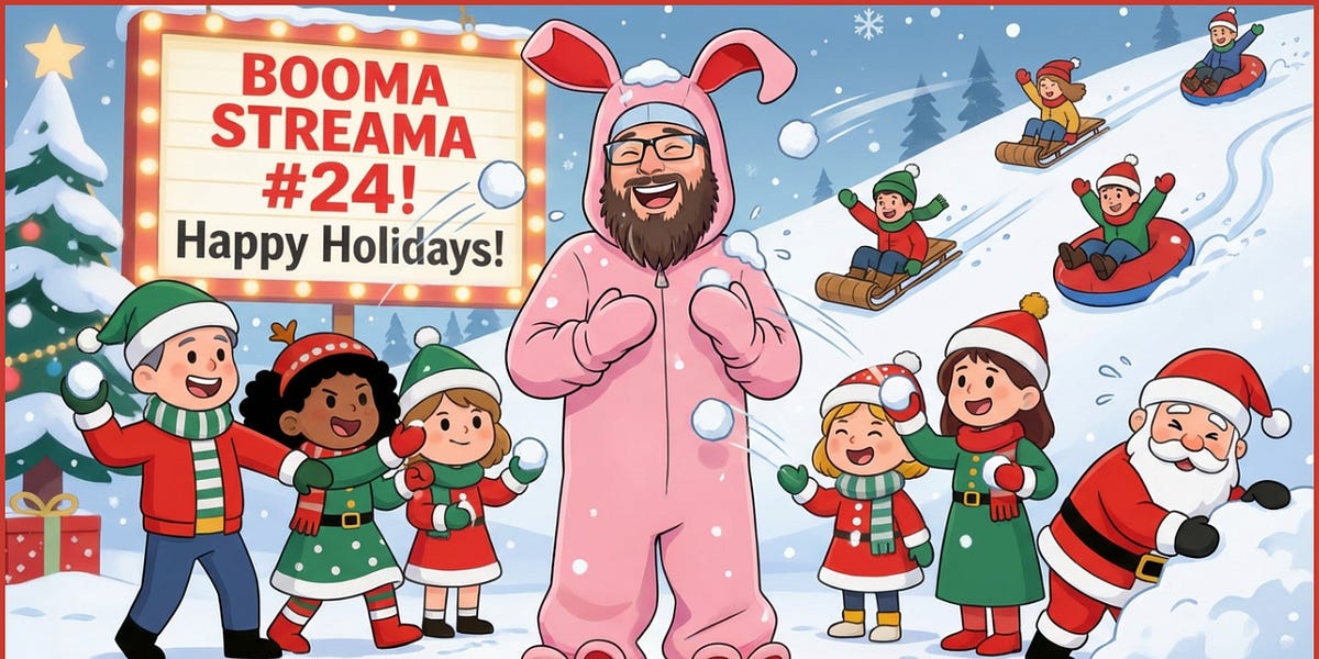 BOOMA STREAMA #24 | LIVE Dec. 23rd, 2025 - by D Booma San