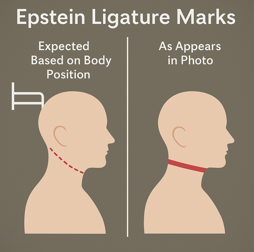 Epstein: A Forensic Assessment of Autopsy Photo of Epstein's Ligature Marks