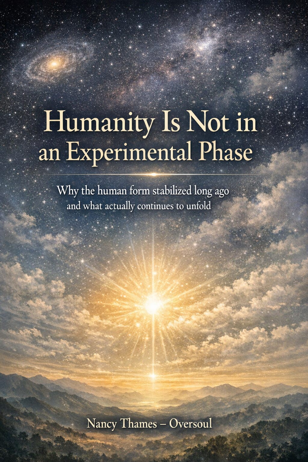 Humanity Is Not in an Experimental Phase
