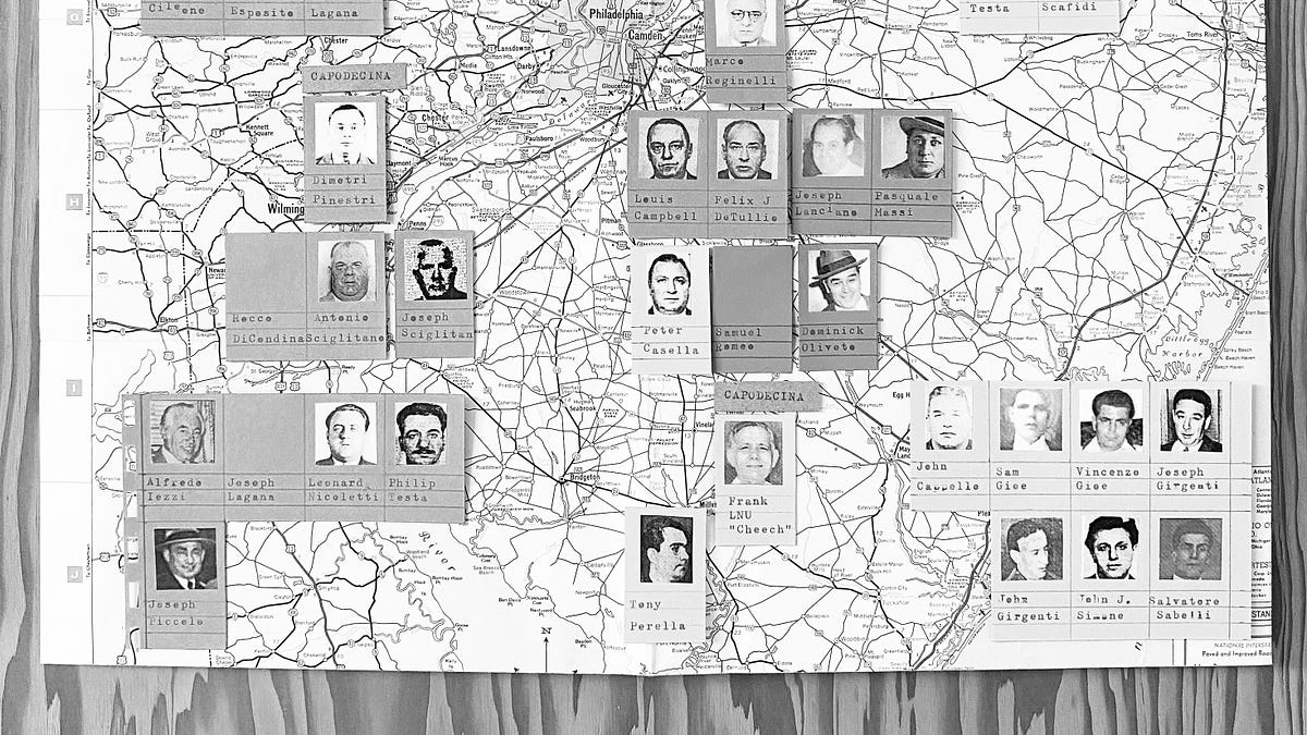 Philadelphia Family Chart - 1952 - by Ben Sangster