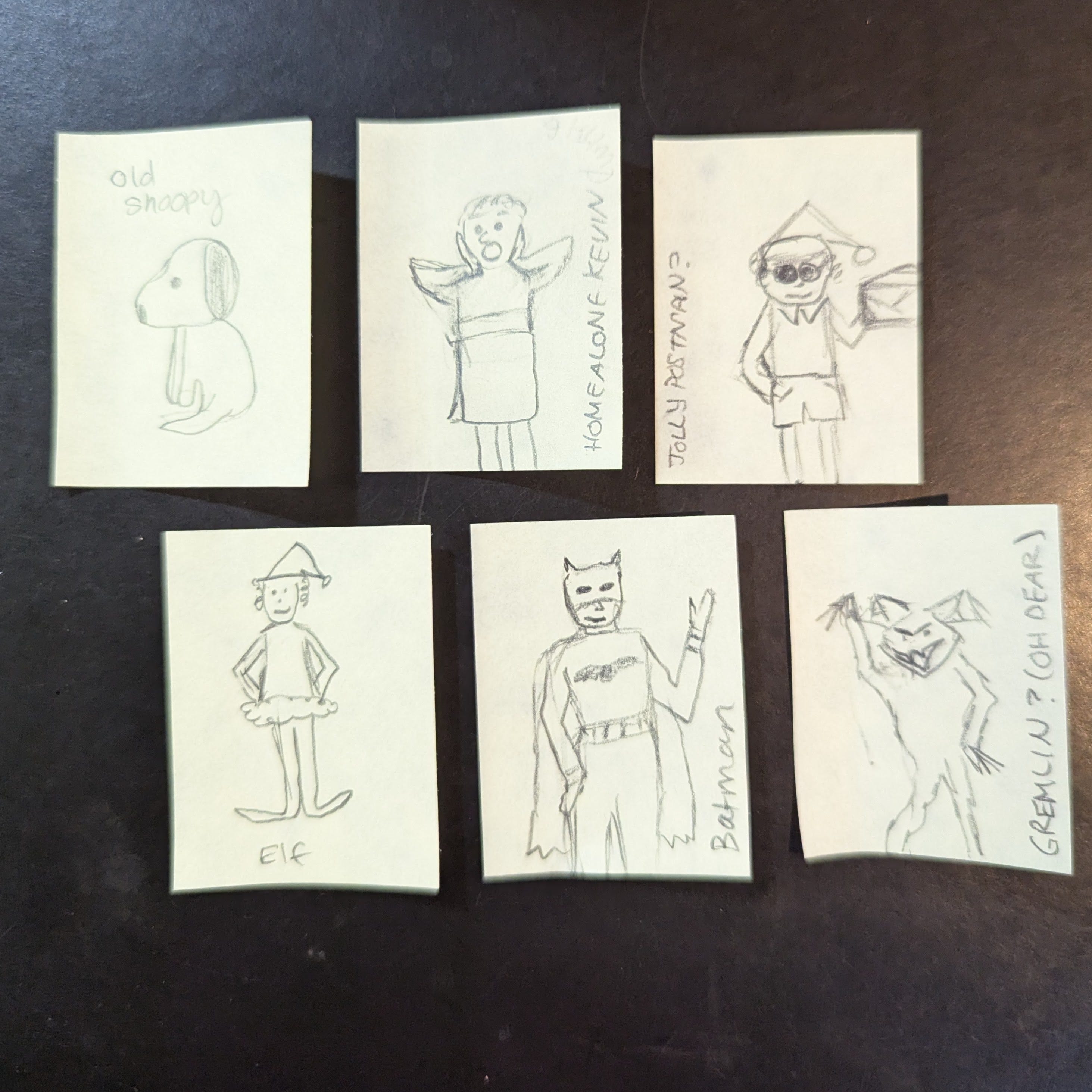 30-Second, No-Reference Prompted Sketches