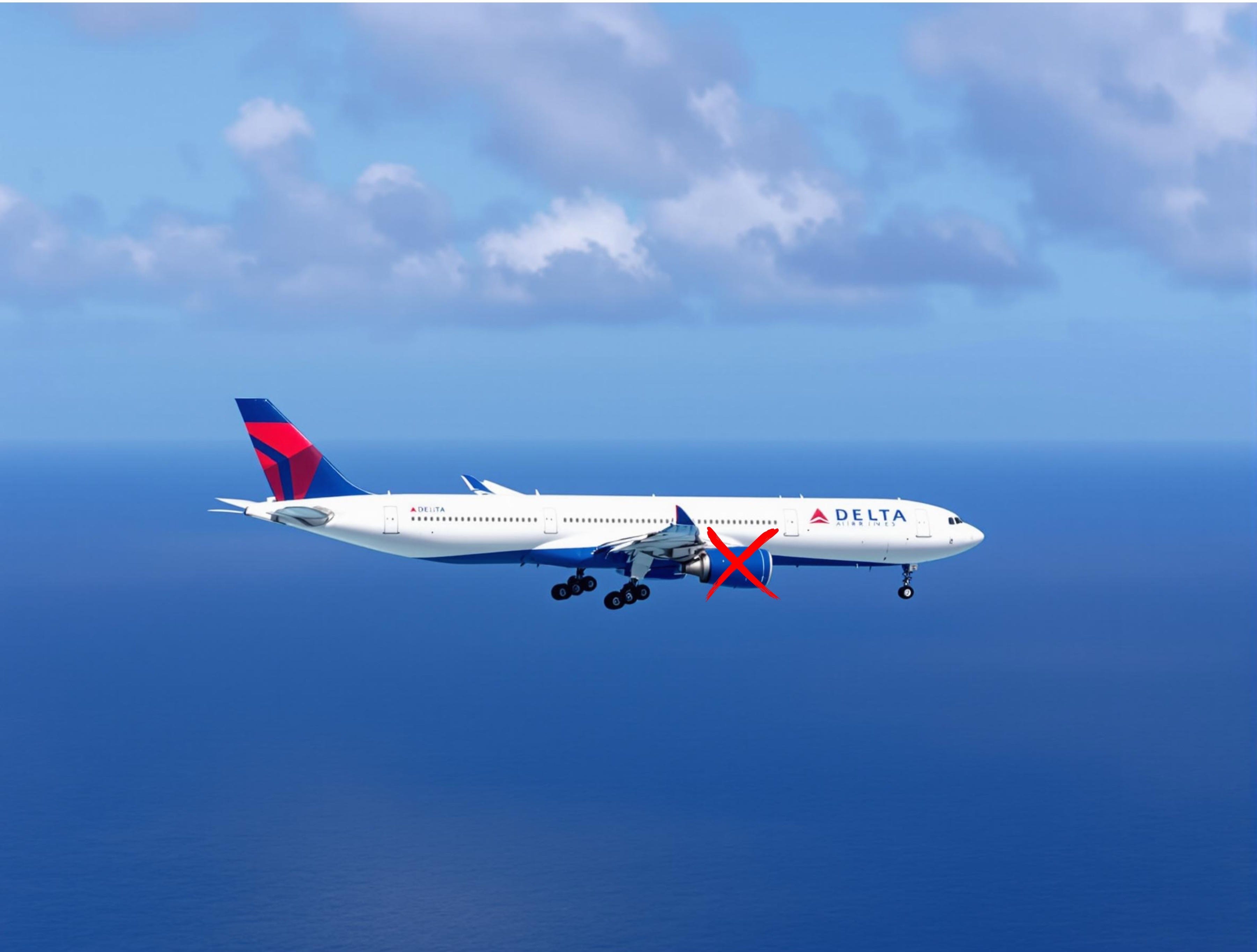 How a Delta A330 Lost an Engine Over the Atlantic on July 6th and ...