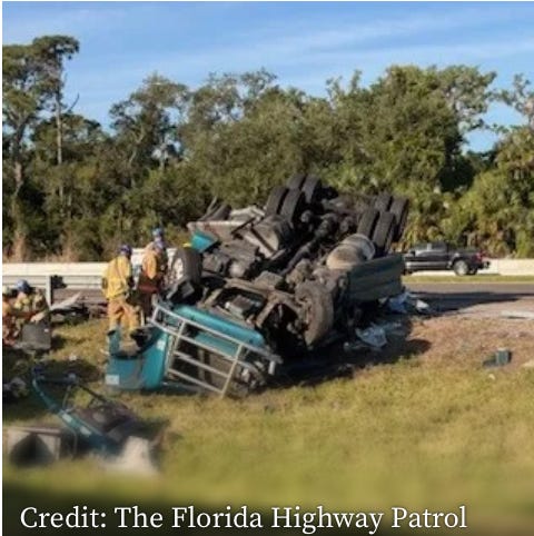 Teen Arrested in Fatal I-75 Hit-and-Run Crash in Manatee County
