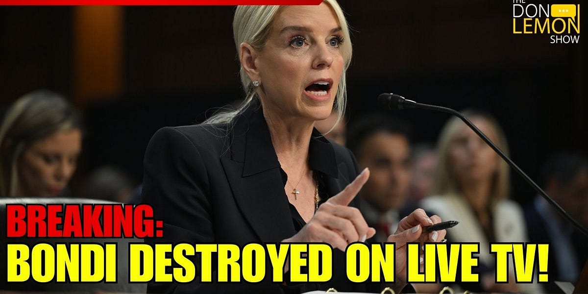 Lemon LIVE at 5 | Pam Bondi DESTROYED During Oversight Hearing