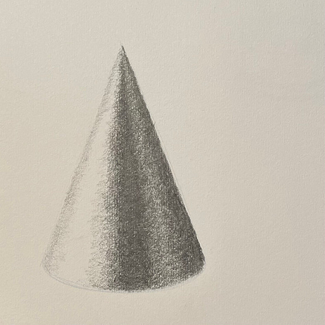 shaded cone
