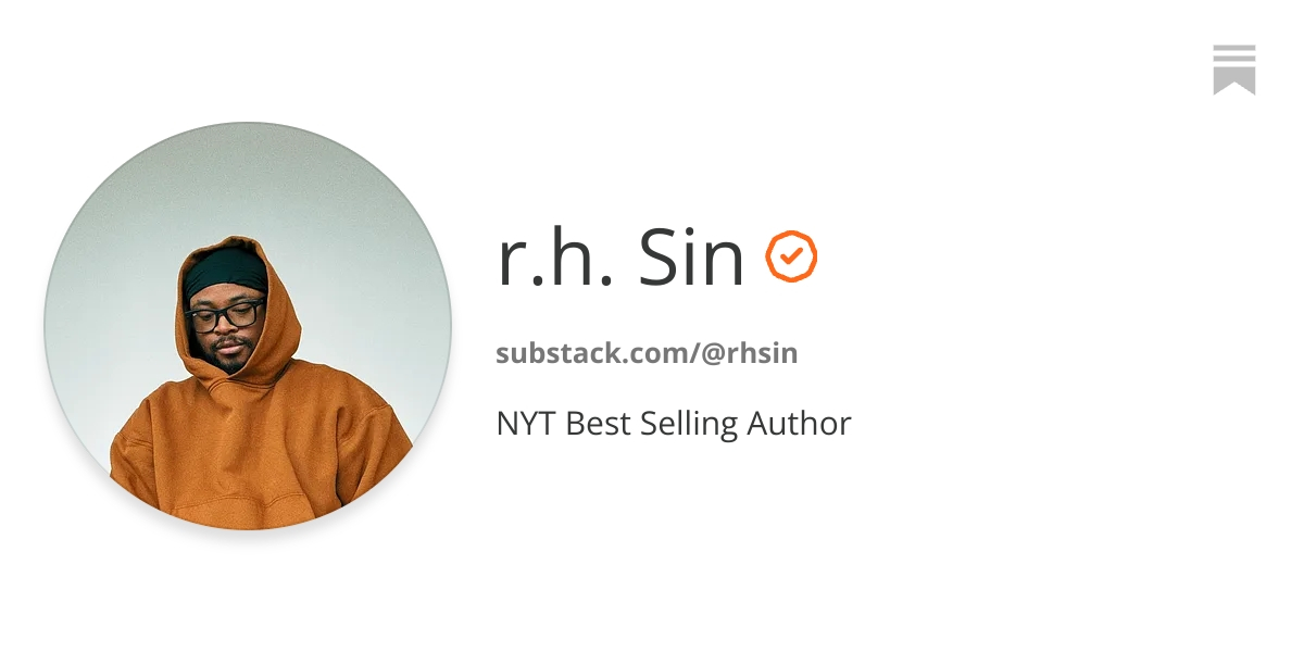 r.h. Sin | Substack