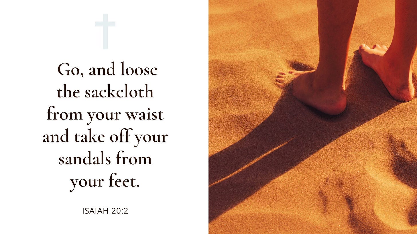 Isaiah 20: The Folly of Trusting Cush and Egypt