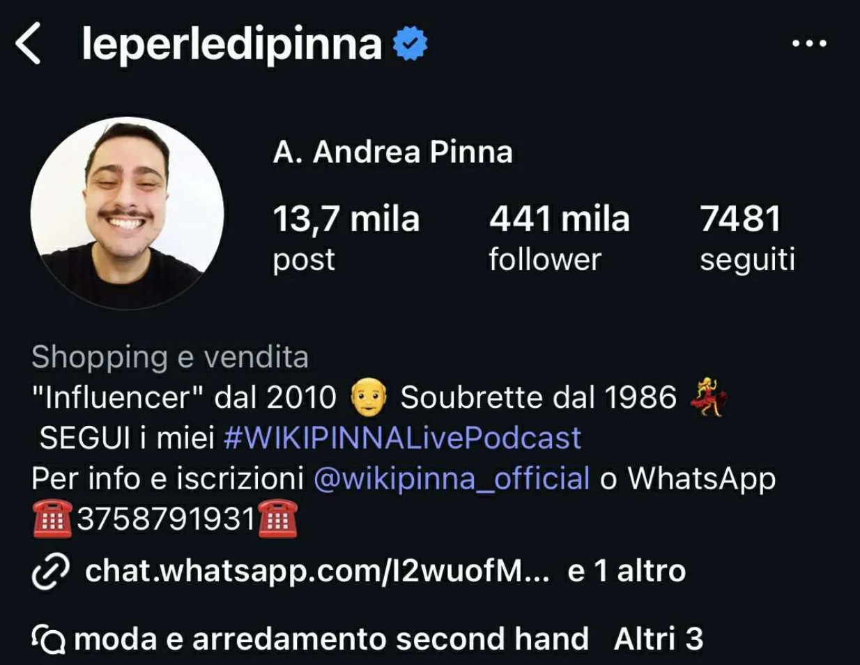 Caso Andrea Pinna, colpo di scena! Ora dice che il 'truffato' sarebbe ...