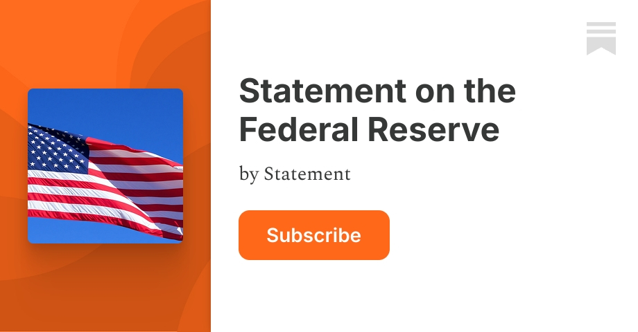 Statement on the Federal Reserve