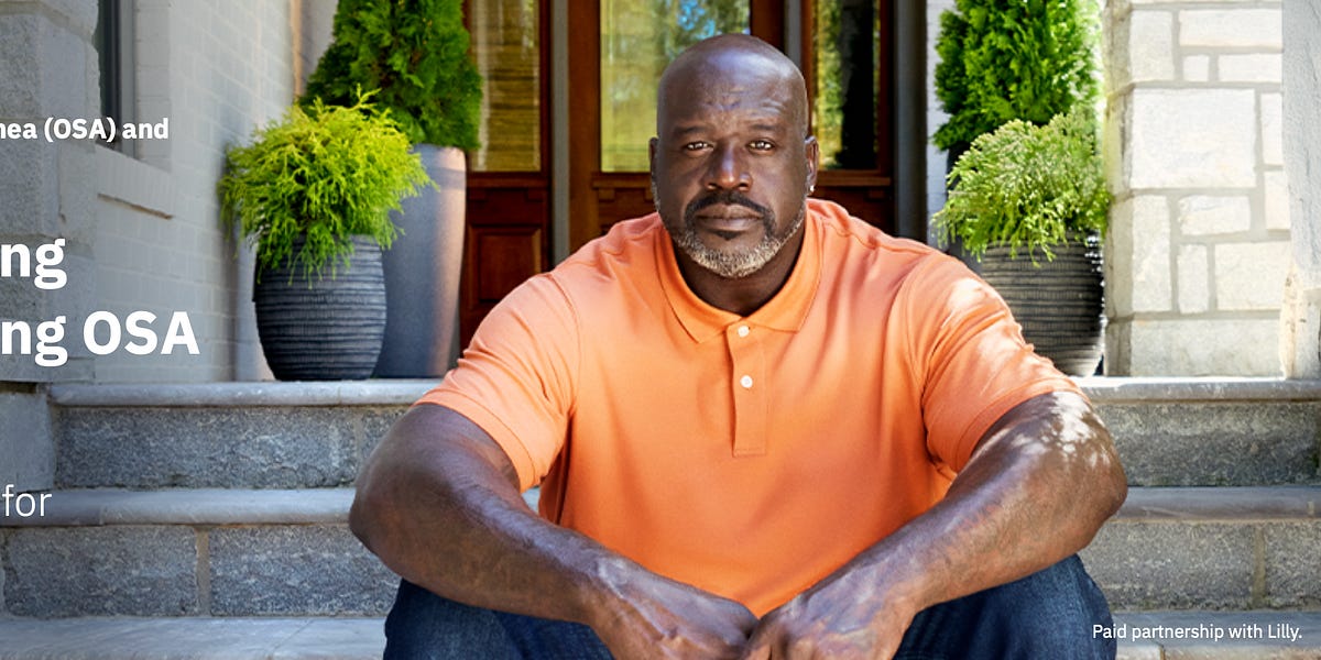 Shaq Just Became the New Face of OSA - by Chris Gouveia, MD