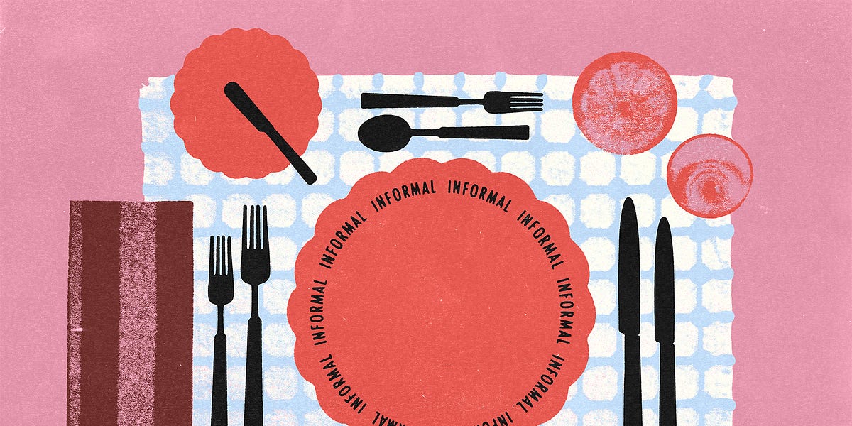 The Art of Setting a Table - by Jenna O'Brien