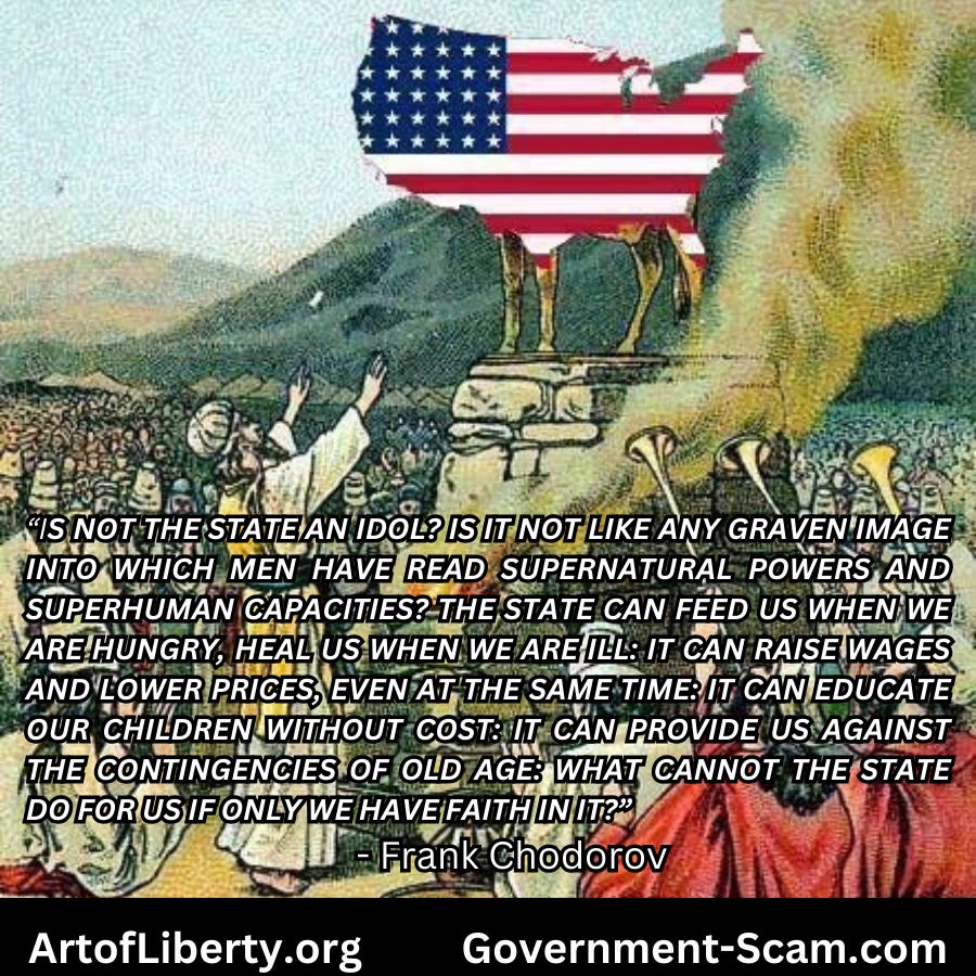 The Idolatry of Statism - Why Christians Should Oppose Nationalism