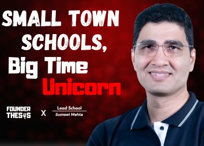 How LEAD School's Sumeet Mehta Built India's $1.1 Billion EdTech Platform